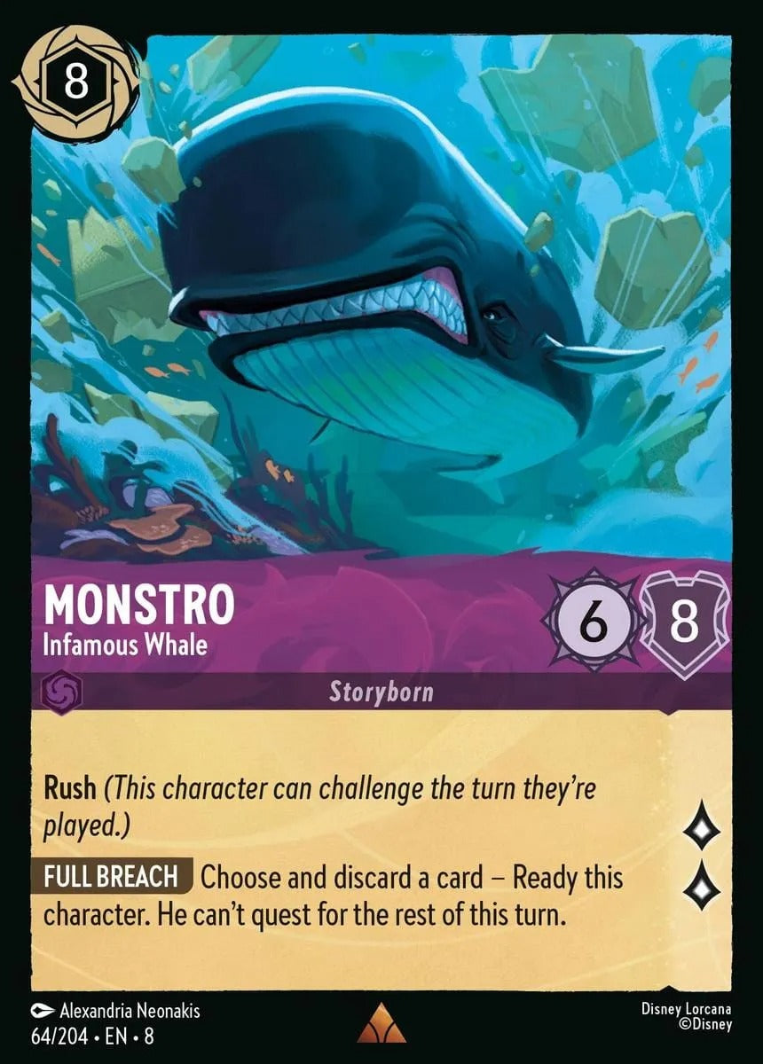 064/204-EN-8: Monstro - Infamous Whale – BAN-TYO TCG