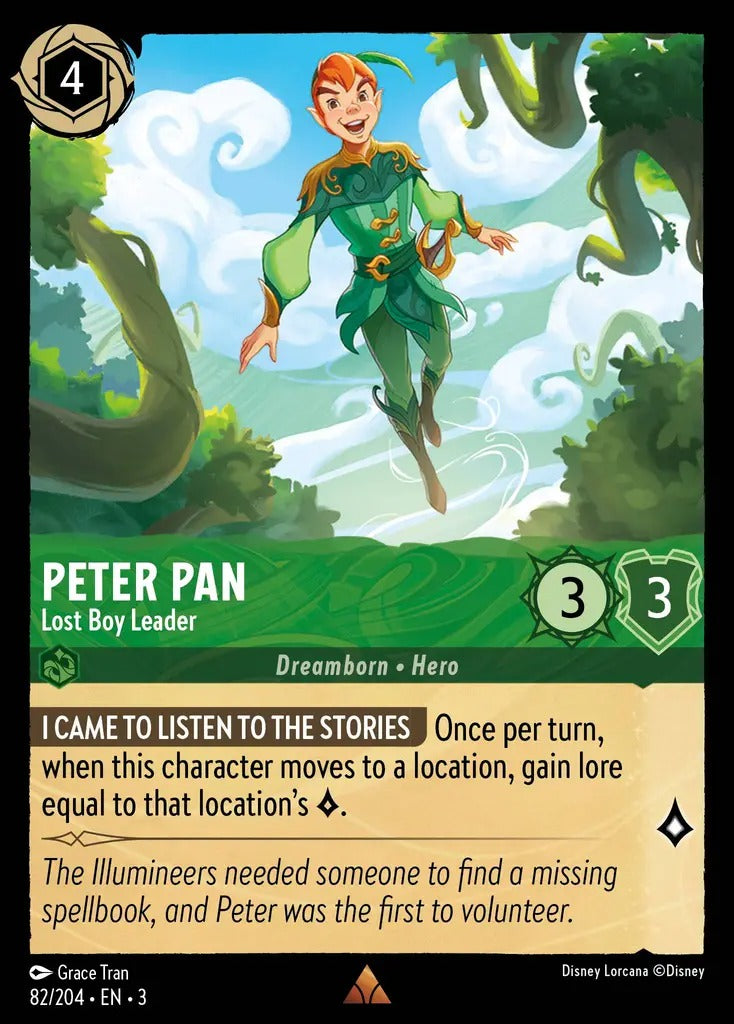 82/204-EN-3: Peter Pan - Lost Boy Leader – BAN-TYO TCG