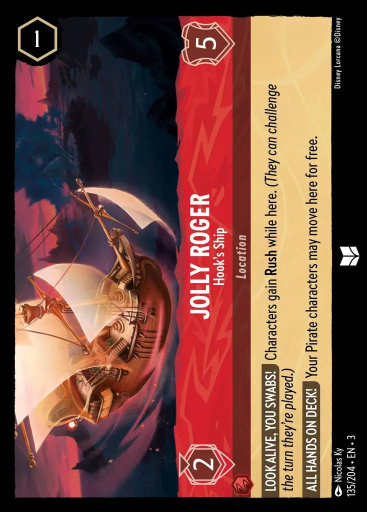 135/204-EN-3: Jolly Roger - Hook's Ship – BAN-TYO TCG