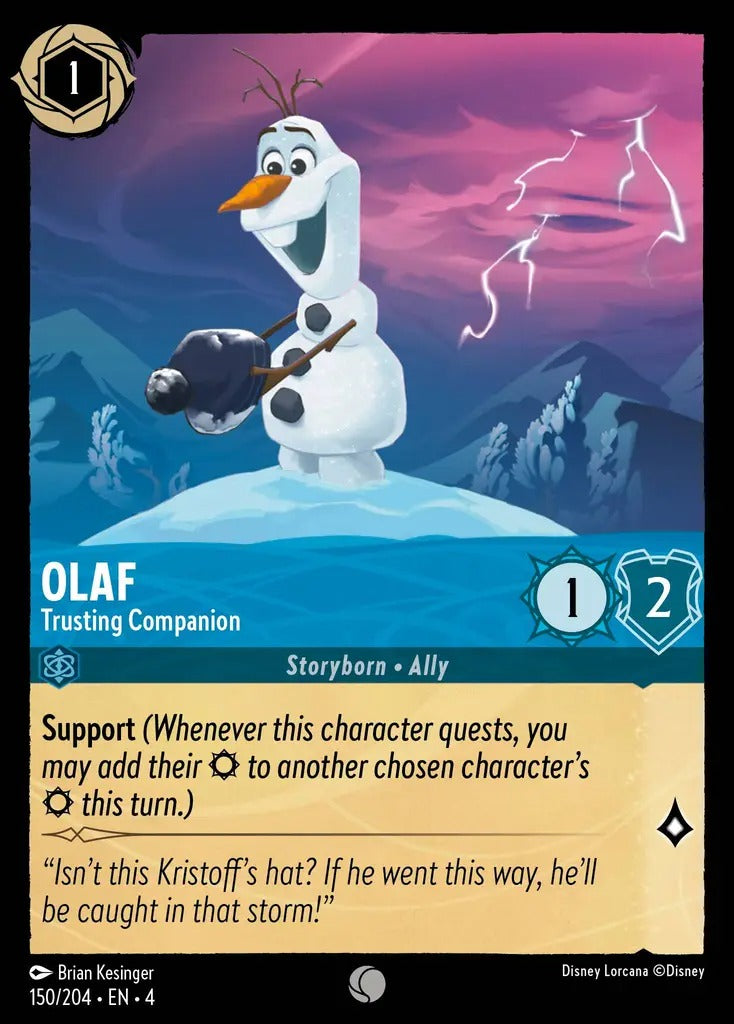 150/204-EN-4: Olaf - Trusting Companion – BAN-TYO TCG