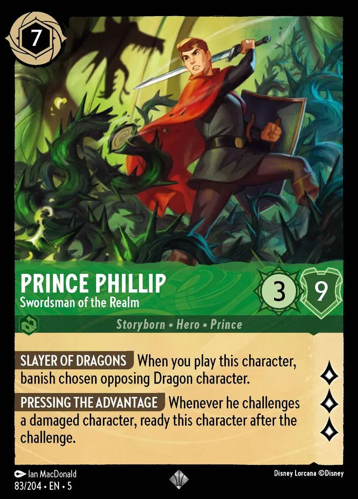 83/204-EN-5: Prince Phillip - Swordsman of the Realm – BAN-TYO TCG