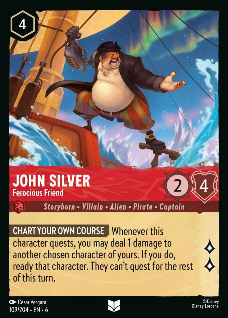 109/204-EN-6: John Silver - Ferocious Friend – BAN-TYO TCG
