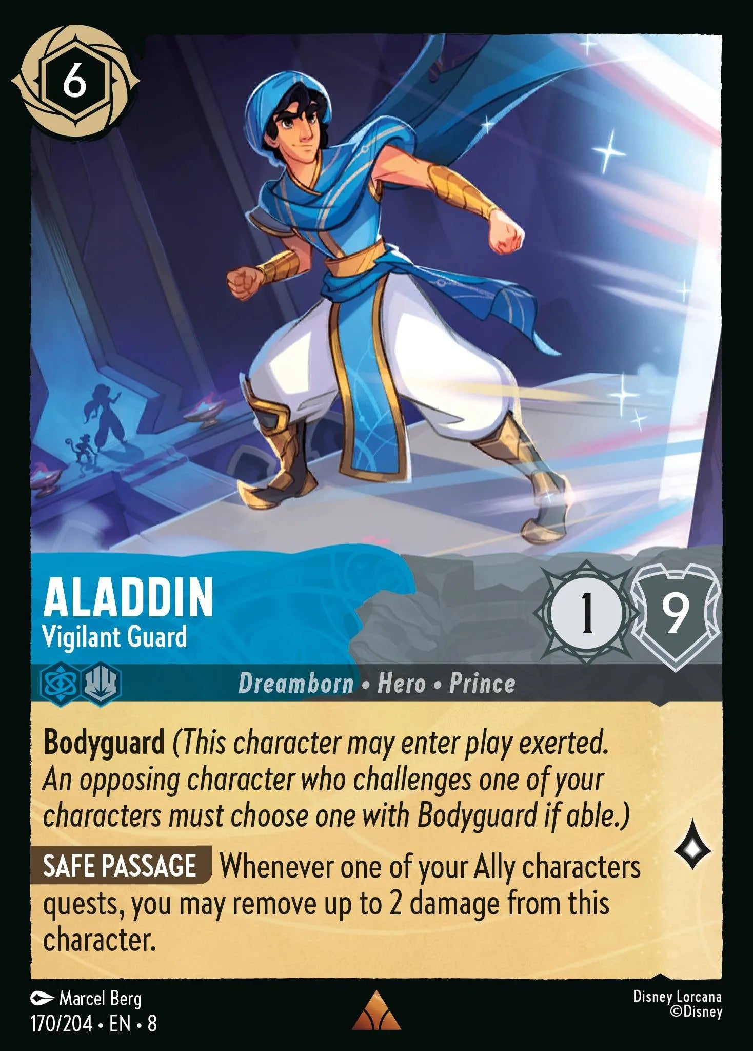 170/204-EN-8: Aladdin - Vigilant Guard – BAN-TYO TCG