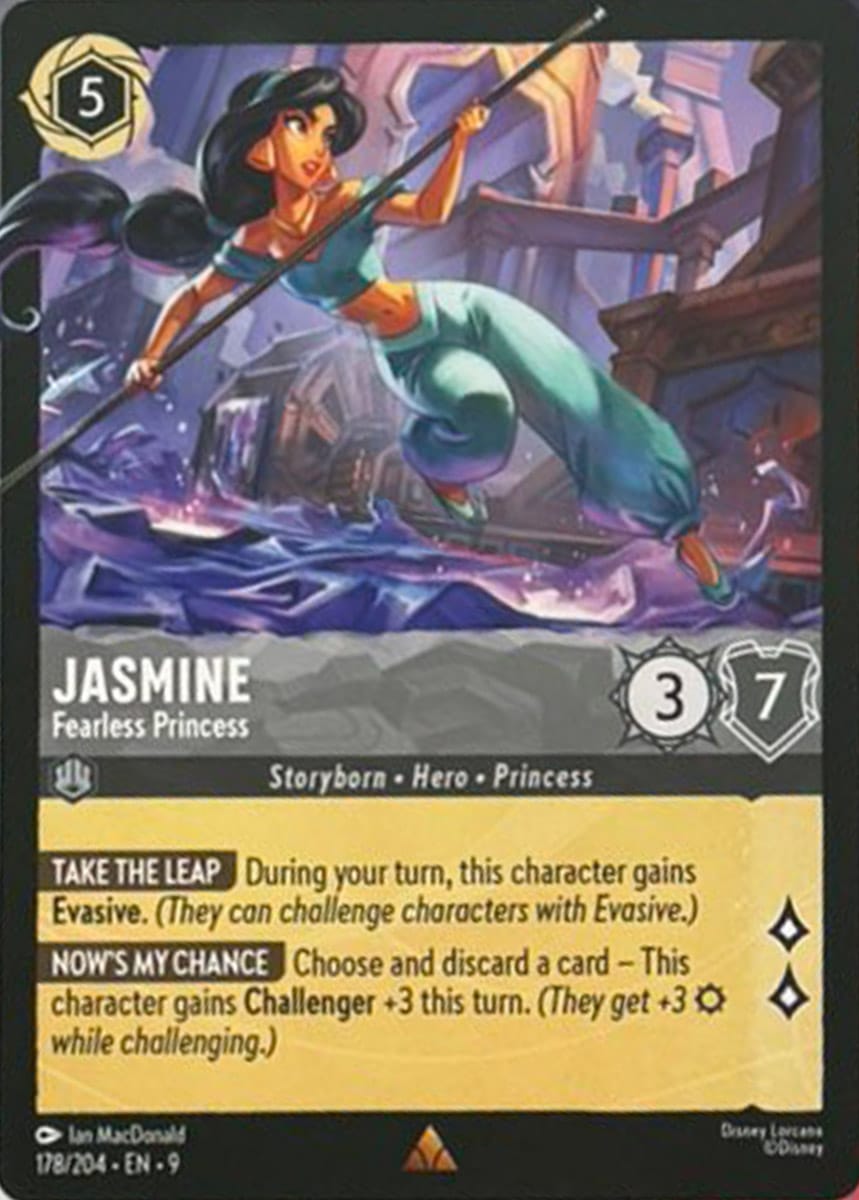 178/204-EN-9: Jasmine – Fearless Princess – BAN-TYO TCG