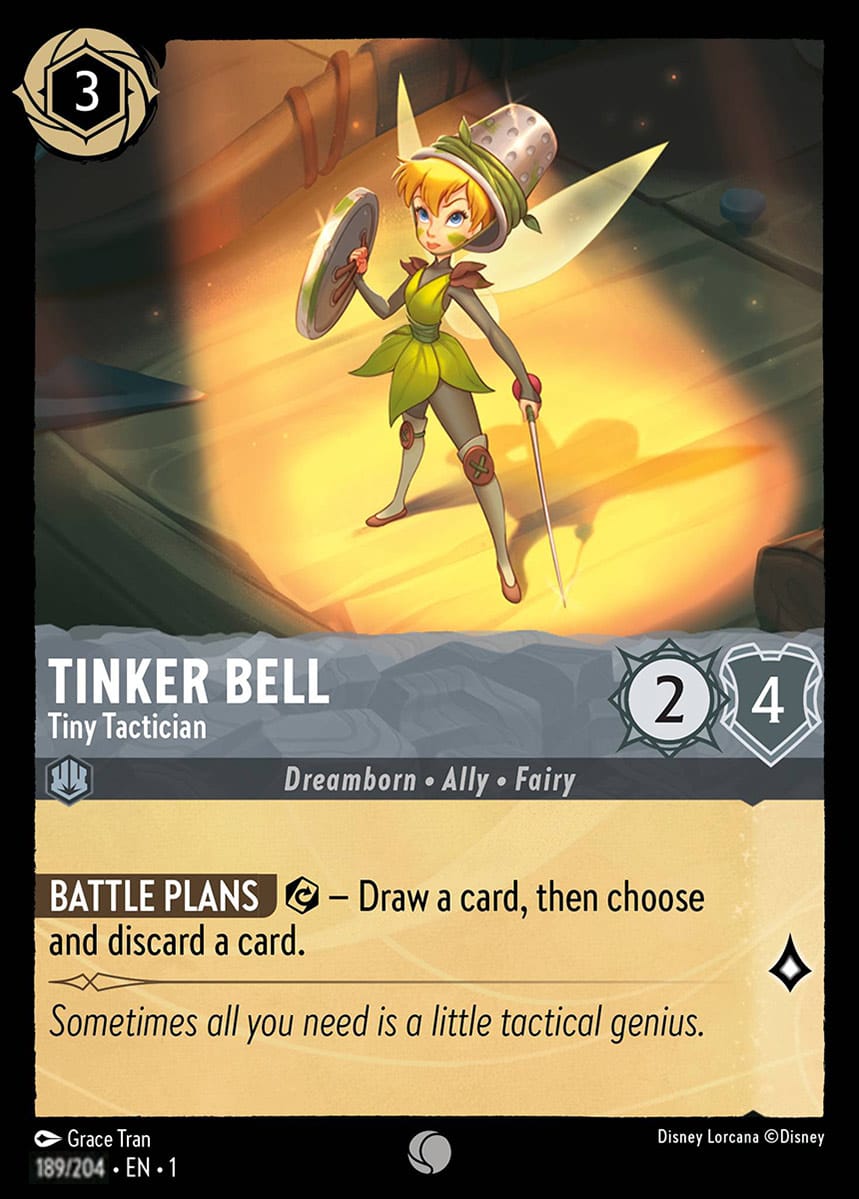 189/204-EN-9: Tinker Bell – Tiny Tactician – BAN-TYO TCG
