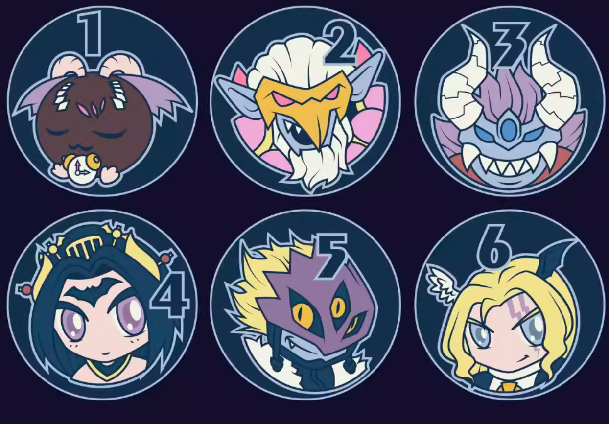 [Dice] Digimon Seven Demon Lords (7DLS) Lucemon Beelzemon Lilithmon ...