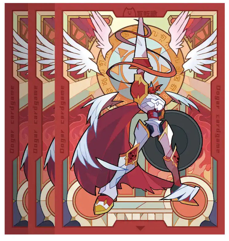 [Sleeves] Digimon Dukemon Gallantmon Stained Glass (Laser Gloss) – BAN ...