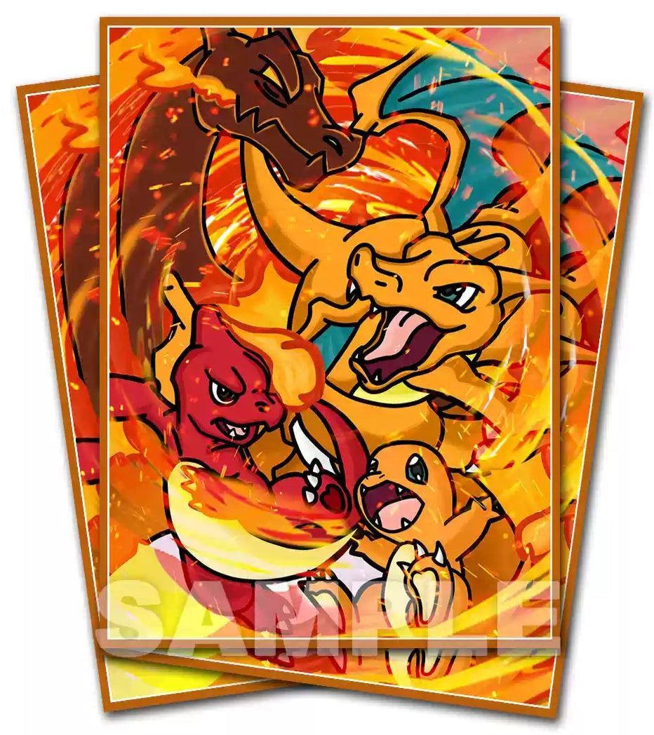 [Sleeves] Pokemon Charizard Charmander Charmeleon Mega Charizard – BAN ...