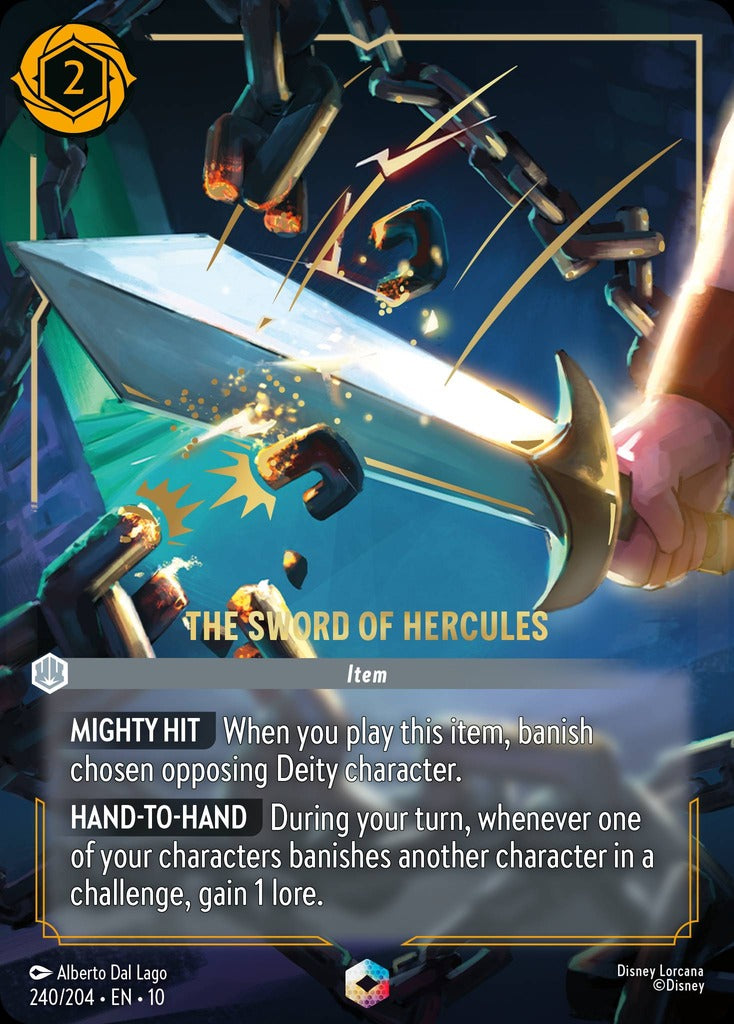 240/204·EN·10: The Sword of Hercules – BAN-TYO TCG