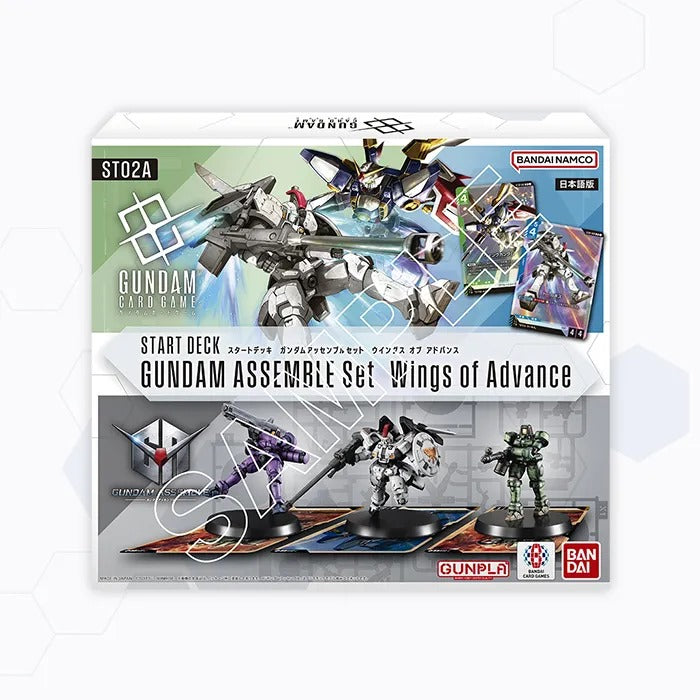 [ST-02A] Gundam Card Game Start Deck Gundam Assemble Set Wings of Adva ...