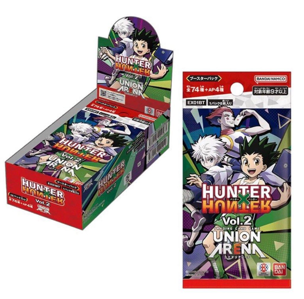 [Booster Box] Union Arena - Hunter X Hunter Vol 2 EX01 – BAN-TYO TCG